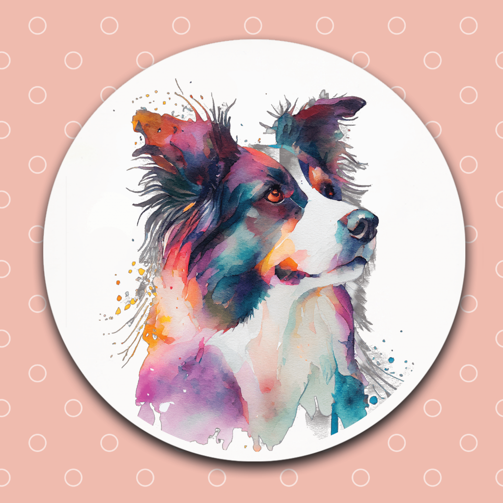 Border Collie (Design 2) - Emily and Woo