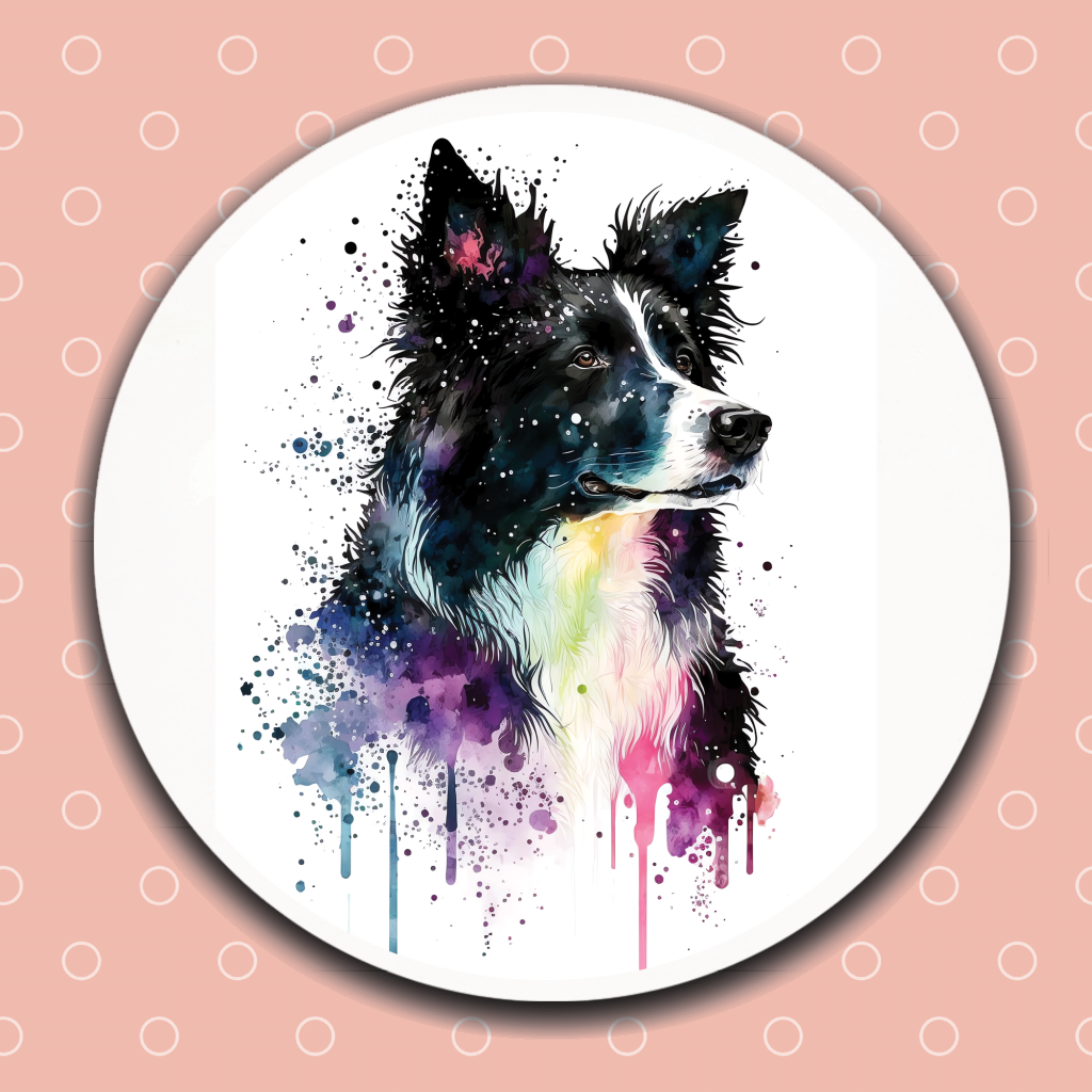 Border Collie (Design 1) - Emily and Woo