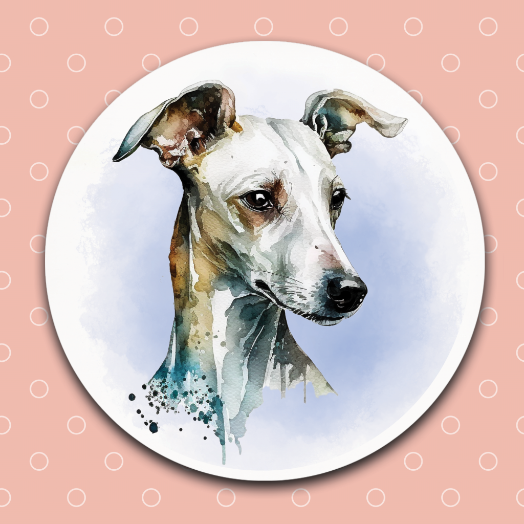 Greyhound – Whippet (Design 2) - Emily and Woo